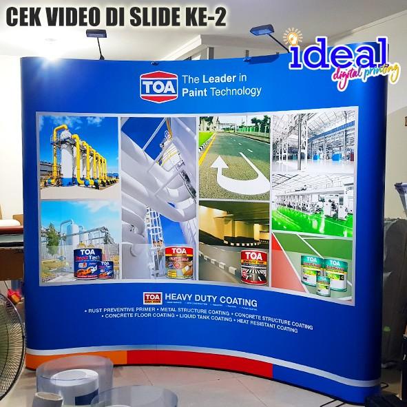 Jual Jilid Backwall, Backdrop Pameran, Backdrop Portable Modul 3X3 ...