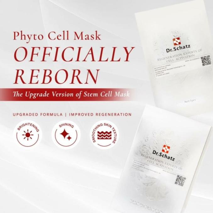 Jual Dr Schatz Stem Cell Mask 100% ORIGINAL 1 BOX - 5 Sachet | Shopee Indonesia