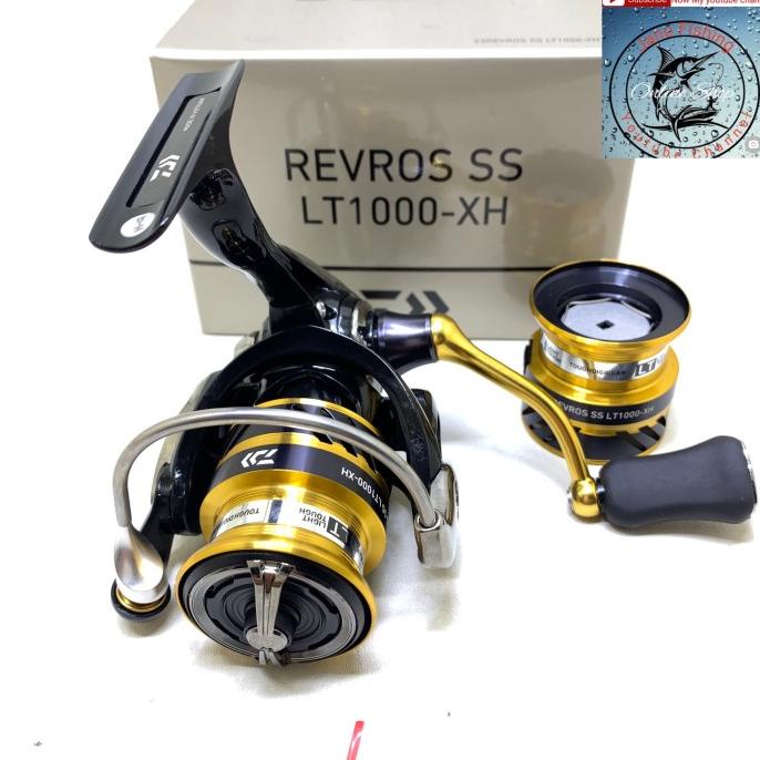 Jual Reel Daiwa Revros SS LT 1000-6000 CXH Power handlr Doble spool | Shopee Indonesia