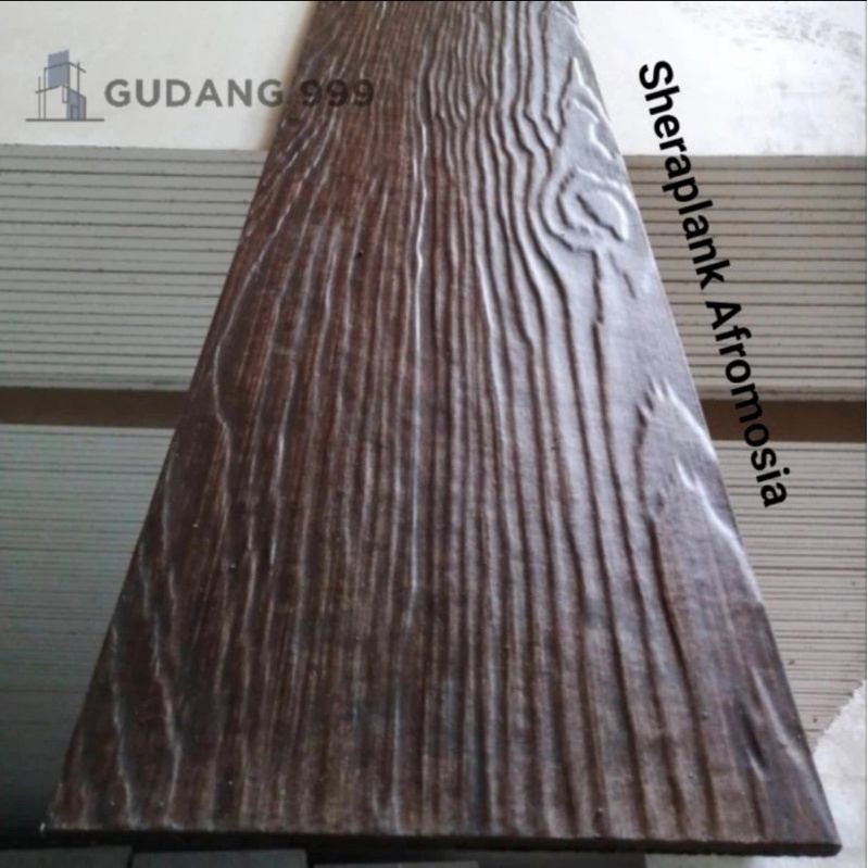 Jual SHERA PLANK AFROMOSIA 20CM X 3M X 8MM / LISPLANK / CONWOOD ...