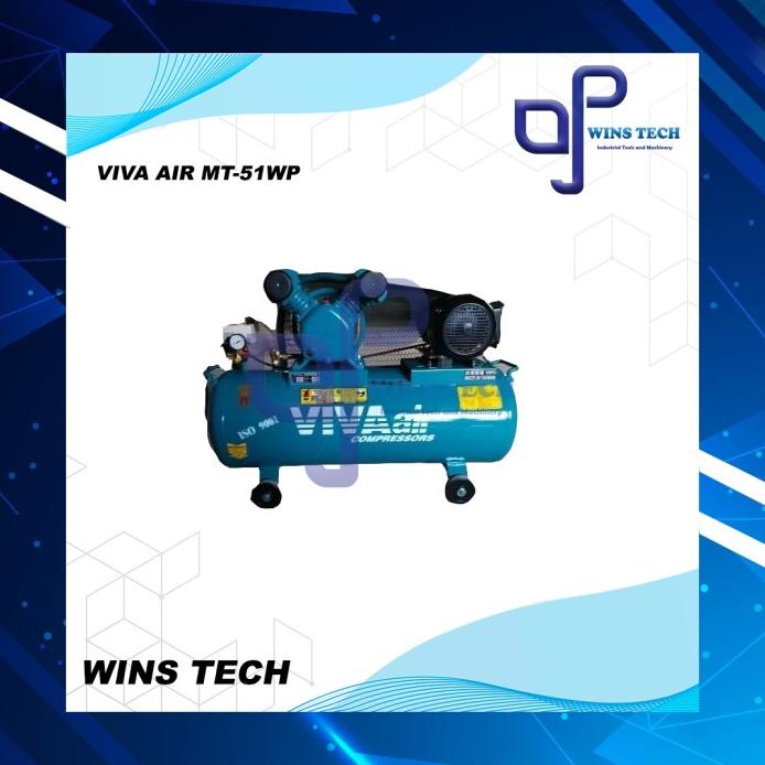 Jual Compressor/Kompresor Angin Viva Air Mt-51Wp 5 Hp Unloader | Shopee ...