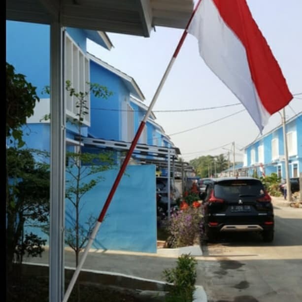 Jual Paket Tiang Besi Bendera Merah Putih Indonesia 3 Meter Bagus Murah ...