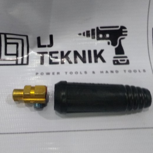 Jual CONNECTOR LAS MALE KABEL KONEKTOR LAS WELDING 10-25 MM | Shopee ...