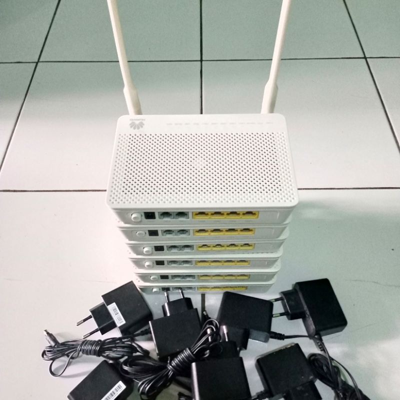 Jual router ONT GPON huwawei ecolife HG8245H5 port biru | Shopee Indonesia