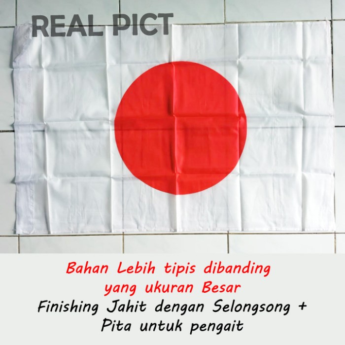 Jual Bendera Jepang / Hinomaru Japan Flag - Medium 055 | Shopee Indonesia