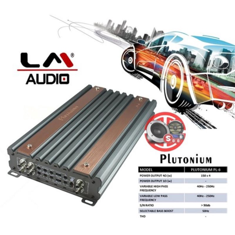 Jual Power monoblok 4 channel plutonium | Shopee Indonesia