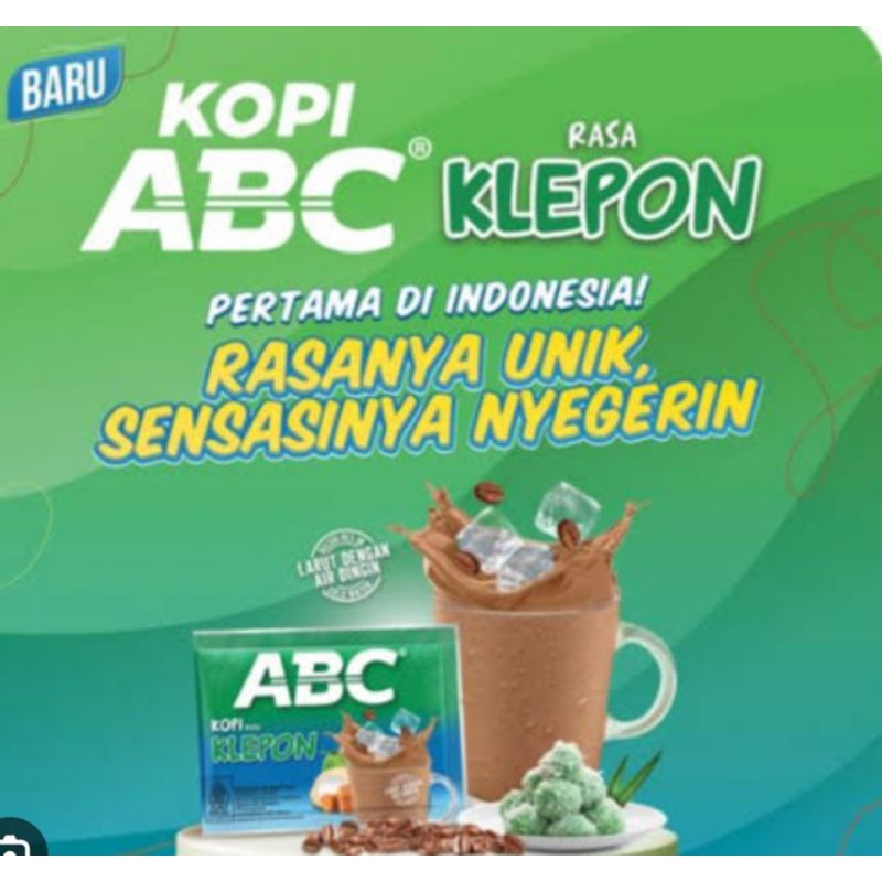 Jual kopi sachet abc rasa klepon | Shopee Indonesia