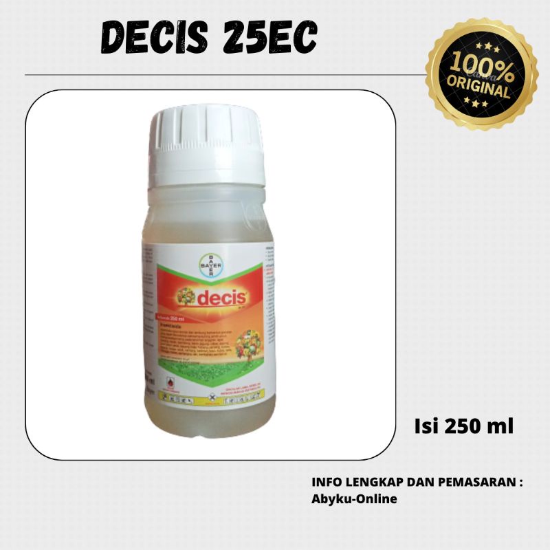 Jual DECIS 25 EC - 250 ML INSEKTISIDA PESTISIDA OBAT PEMBASMI HAMA ...