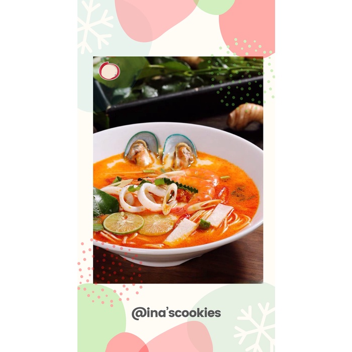 Jual Creamy Tom Yum Hotpot / Bumbu Tomyum Suki / Pasta Tom Yam Instant ...