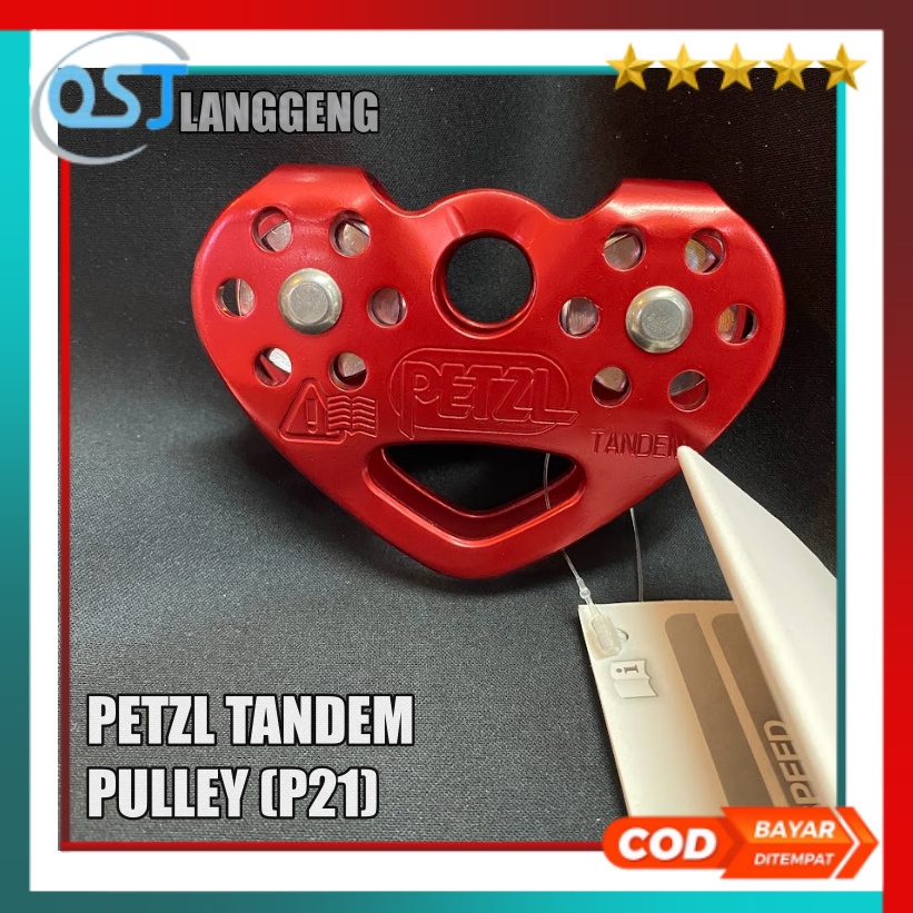 Jual PETZL TANDEM PULLEY (P21) - SAFETY TANDEM PULLEY PETZL | Shopee ...