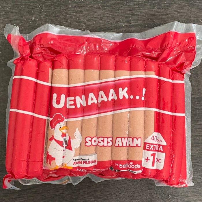 Jual BELFOODS UENAAAK SOSIS AYAM 950 GRAM BELFOOD UENAAK UENAK | Shopee ...