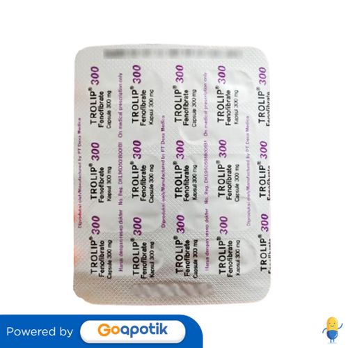 Jual TROLIP 300 MG STRIP 10 KAPSUL | Shopee Indonesia