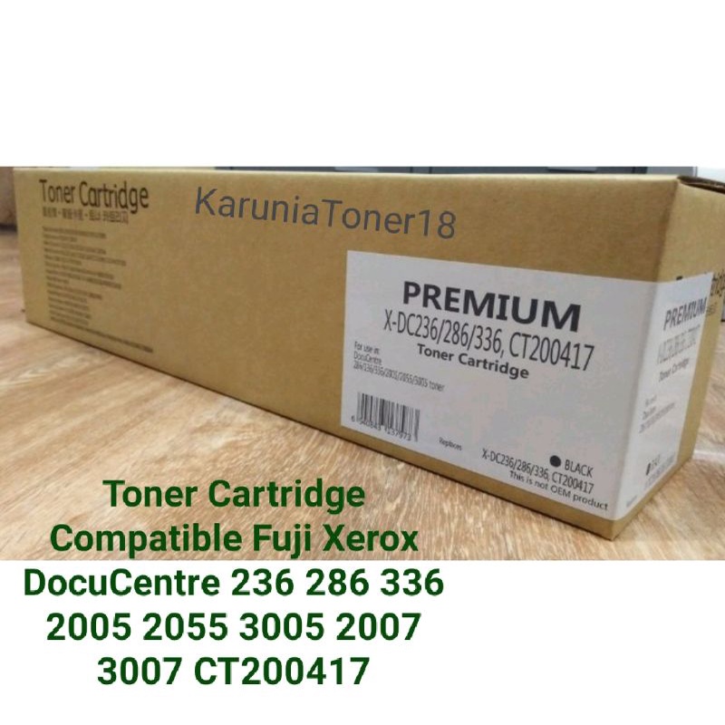 Jual Toner Cartridge Compatible Fuji Xerox DocuCentre 236 286 336 2005 ...