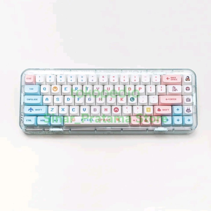 Jual 125 set Keycap Keycaps PIXEL ART Game Space XDA profile | Shopee ...