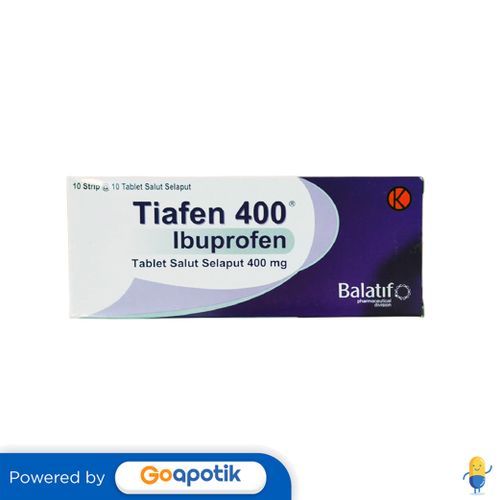 Jual TIAFEN 400 MG BOX 100 TABLET | Shopee Indonesia