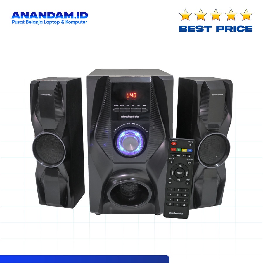 Jual Speaker Simbadda CST 8000N+ Bluetooth Subwoofer Mega Bass Power ...