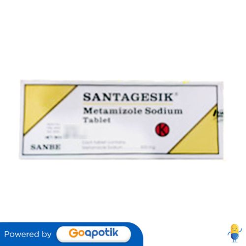 Jual SANTAGESIK 500 MG BOX 100 TABLET | Shopee Indonesia