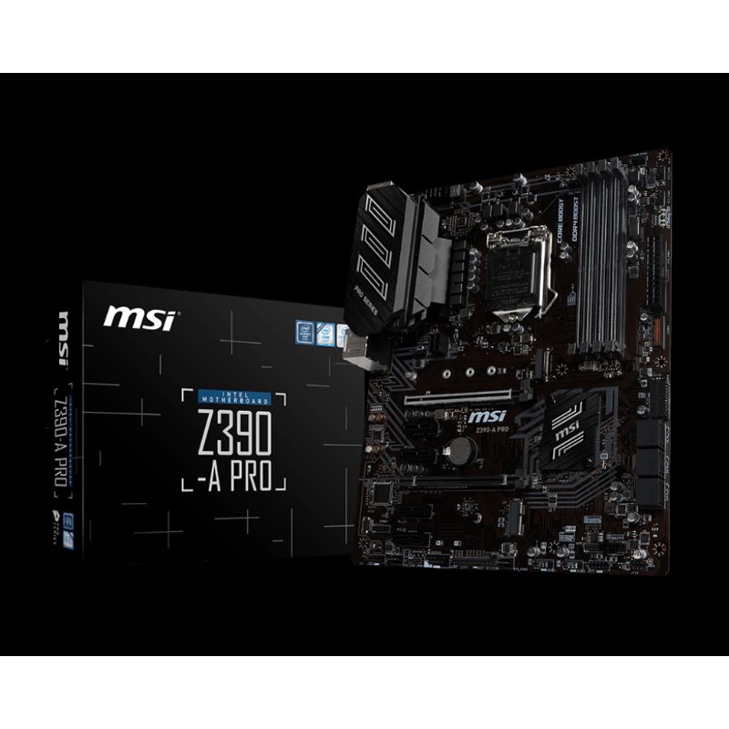 Jual MSI z390 a pro LGA1151 (Intel 8th and 9th Gen) | Shopee Indonesia