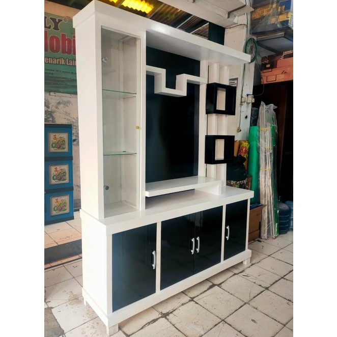 Jual Bufet Tv Partisi Minimalis/ Buffet Tv Partisi/ Rak Bufet Tv/ Bp14 ...