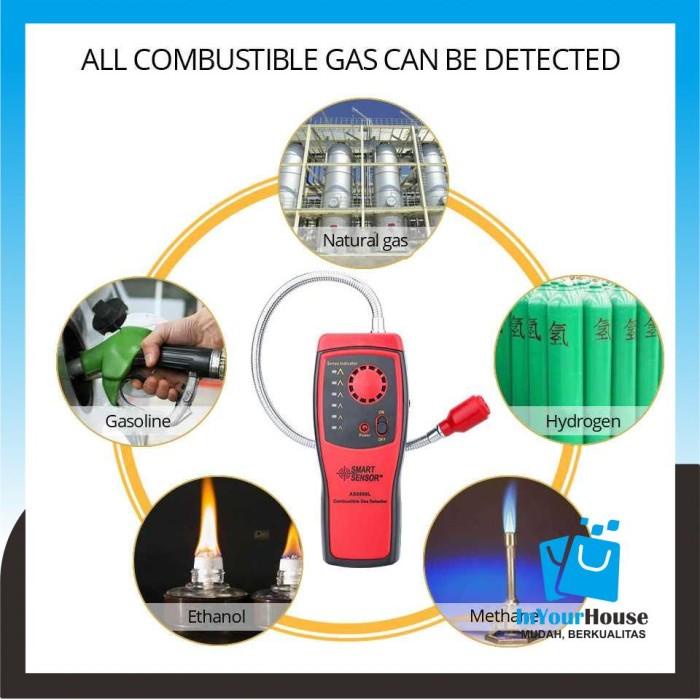 Jual Alat Deteksi Gas Bocor Analyzer Combustible Detector - As8800L ...