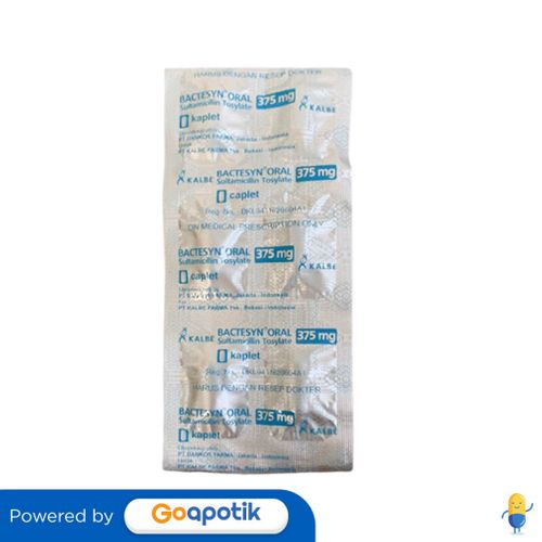 Jual BACTESYN 375 MG STRIP 10 TABLET | Shopee Indonesia