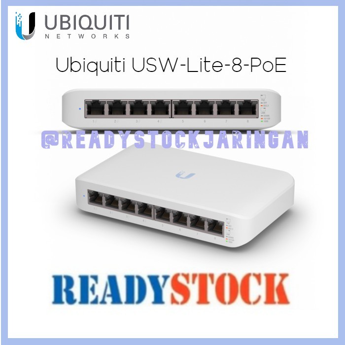 Jual Switch Ubiquiti Usw-Lite-8-Poe Unifi Switch Lite 8 Poe | Shopee ...