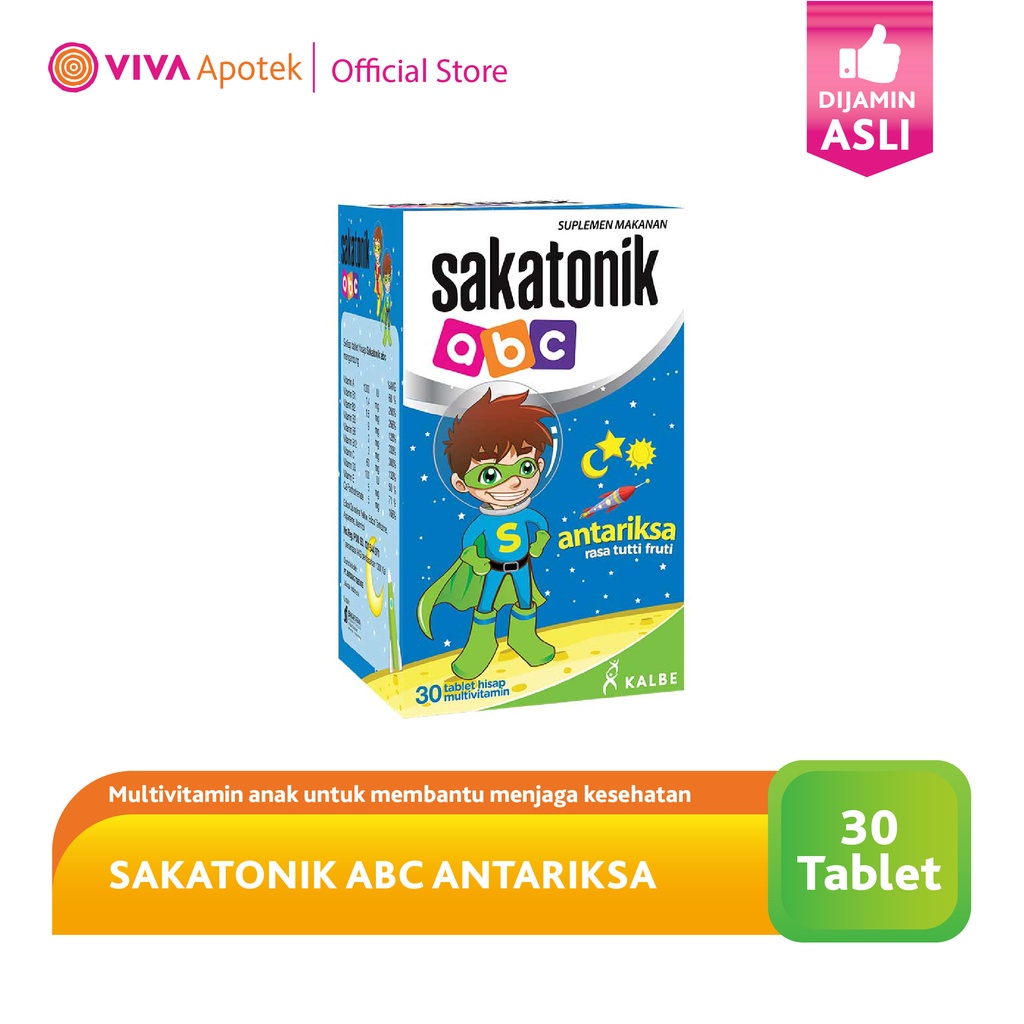 Jual Sakatonik Abc Antariksa untuk Kebutuhan Multivitamin Anak (30 ...