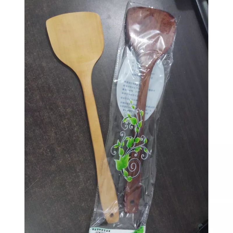 Jual SPATULA KAYU PANJANG 39CM / SUTIL KAYU / SUDIP KAYU / SODET KAYU ...