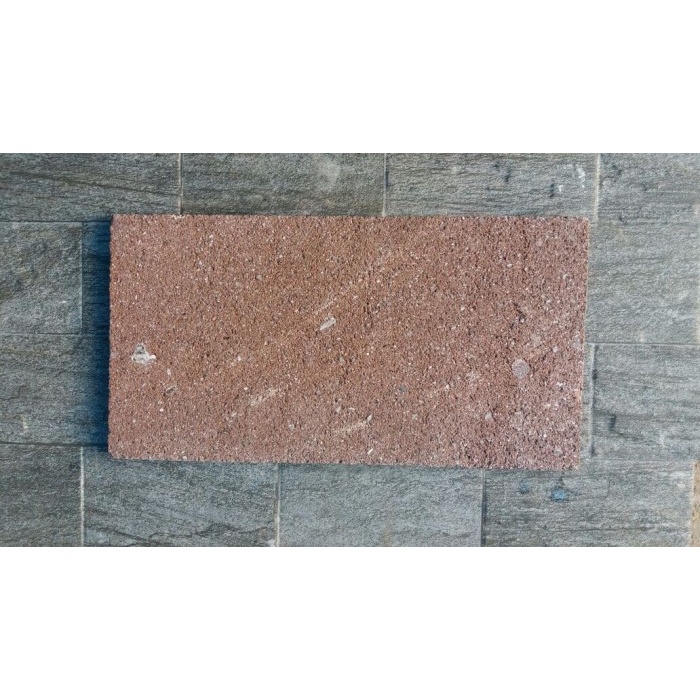 Jual BATU ALAM RTM CANDI MERAH 15 X 30 X 1,5 Cm | Shopee Indonesia