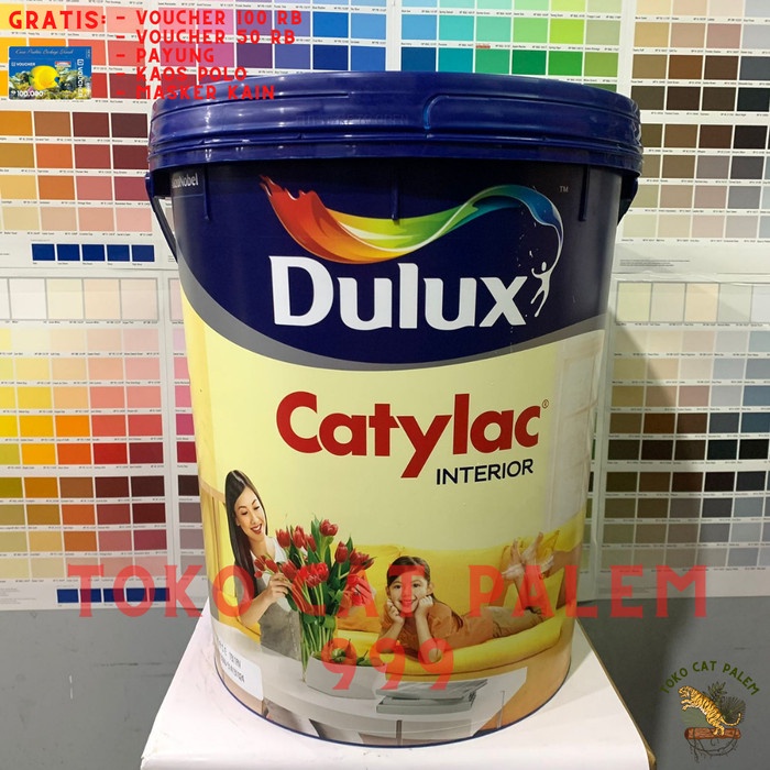 Jual Best Seller Cat Tembok Interior Dulux Catylac Putih 1501 / Warna ...