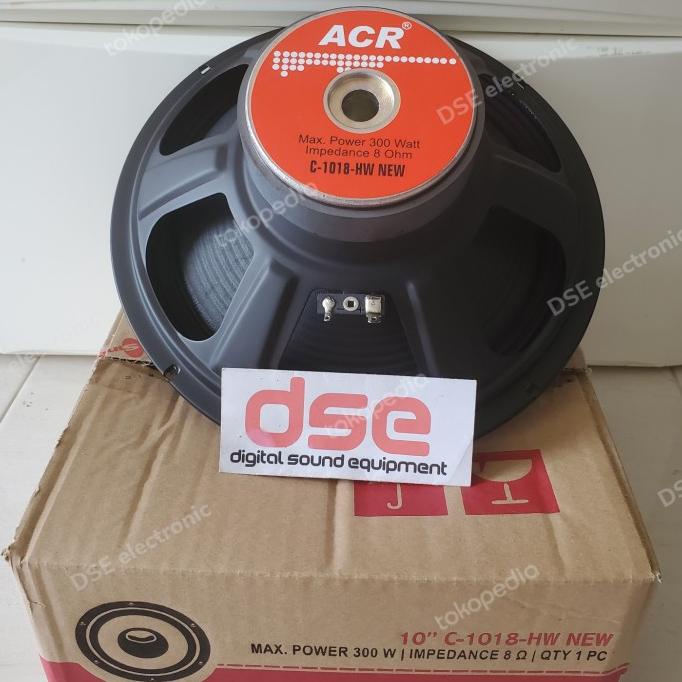 Jual Speaker ACR 10 inch 1018HW Original | Shopee Indonesia