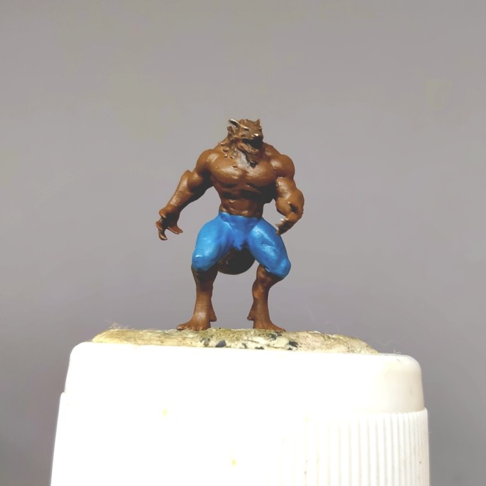 Jual FLASH SALE!!! WEREWOLF WOLFMAN TEEN WOLF HO 1:87 MINIATURE FIGURE ...