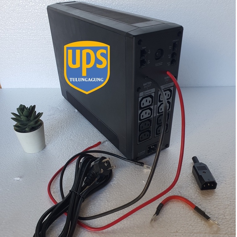 Jual UPS LCD Display & AVR 900VA\550W Modifikasi AKI 2 x 12V 7A- 100A ...