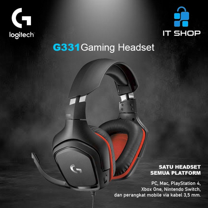 Jual Logitech G331 Gaming Headset | Shopee Indonesia