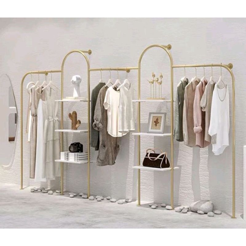 Jual Rak Display Baju - Gantungan Baju Besi - rak display boutique ...