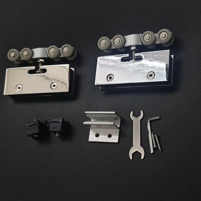 Jual Aksesoris Pintu Sliding Kaca Rel Roda Jepit Stainless Kilap Daya ...