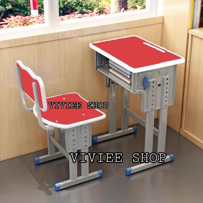 Jual meja sekolah meja belajar 1 set dapat meja dan kursi | Shopee Indonesia
