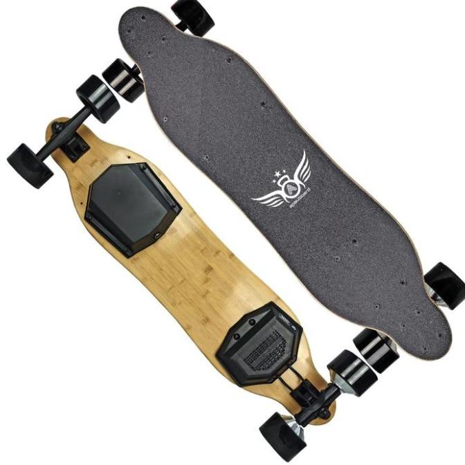 Jual Electric Skateboard Apsuboard V3 Dual Hub Motor Skate Board ...