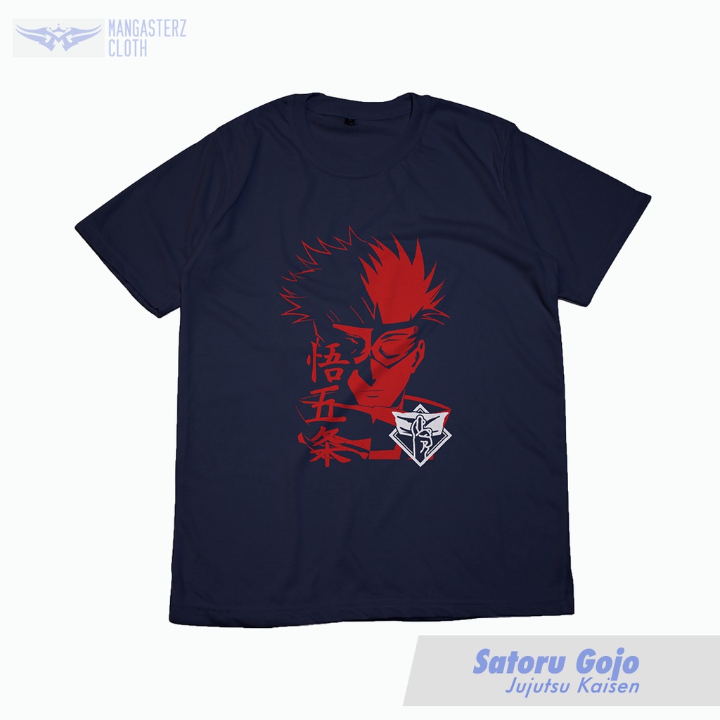 Jual Kaos Gojo Satoru Baju Gojo Satoru Kaos Jujutsu Kaisen | Shopee ... Jual Kaos Gojo Satoru Baju Gojo Satoru Kaos Jujutsu Kaisen | Shopee ...