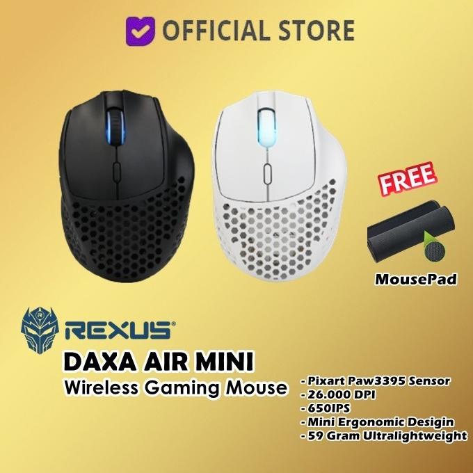 Jual Rexus Daxa Air Mini Wireless Gaming Mouse | Shopee Indonesia