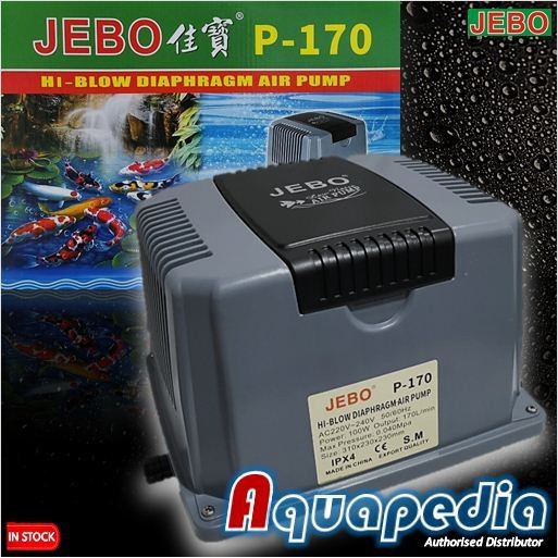Jual Jebo P-170 Pompa Udara Aquarium/Kolam ORIGINAL | Shopee Indonesia