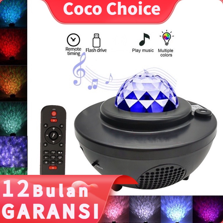 Jual Model Keren.. Coco Choice Lampu Proyektor Dengan Speaker 2IN1 ...