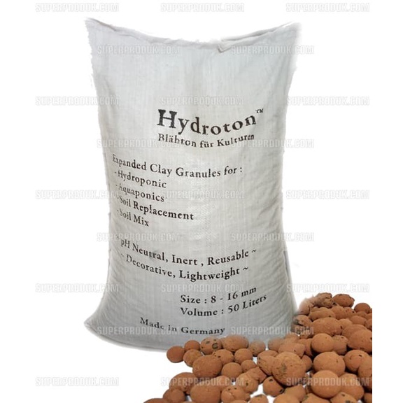 Jual MUST HAVE!! EXPANDED CLAY GRANULES / HYDROTON GERMANY KEMASAN ...