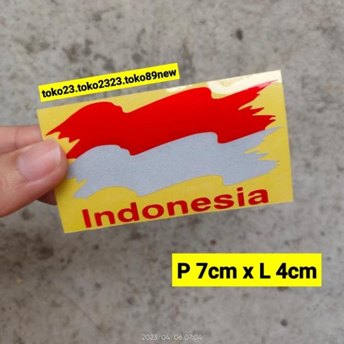 Jual Stiker Cutting Motor Murah Stiker Indonesia Bendera Merah Putih ...