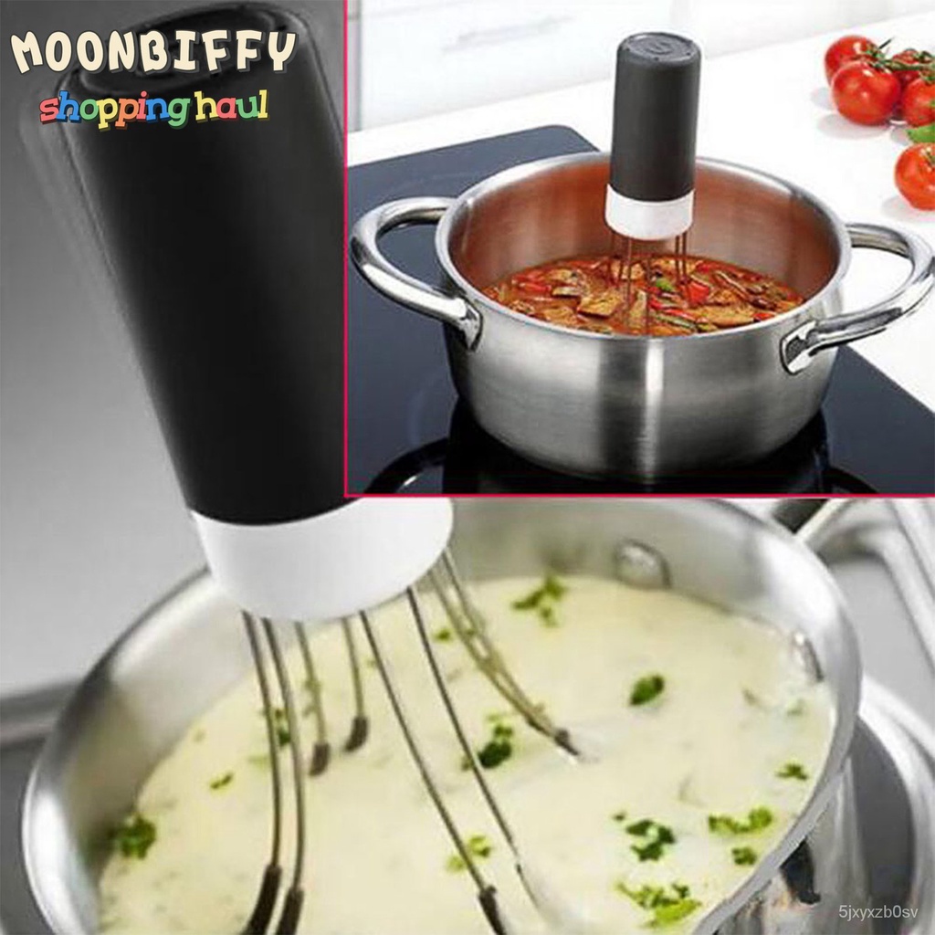 Jual &Automatic Stirrer Kitchen Utensil Electric Stir Blender Whisk ...