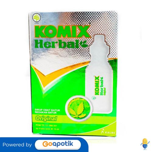 Jual KOMIX HERBAL 15 ML SIRUP BOX | Shopee Indonesia