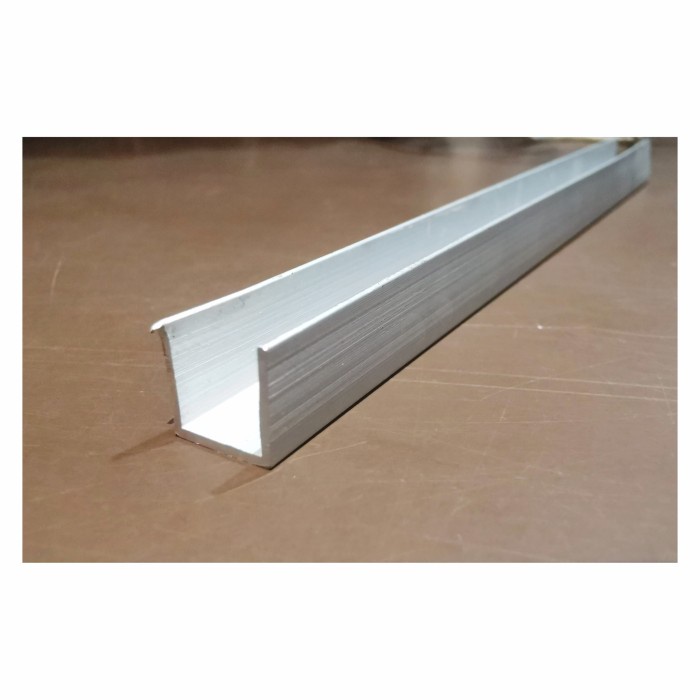 Jual Bestseller Lis U Aluminium Anodized 9.5Mm (3/8") X 6M Utk Tali Air ...