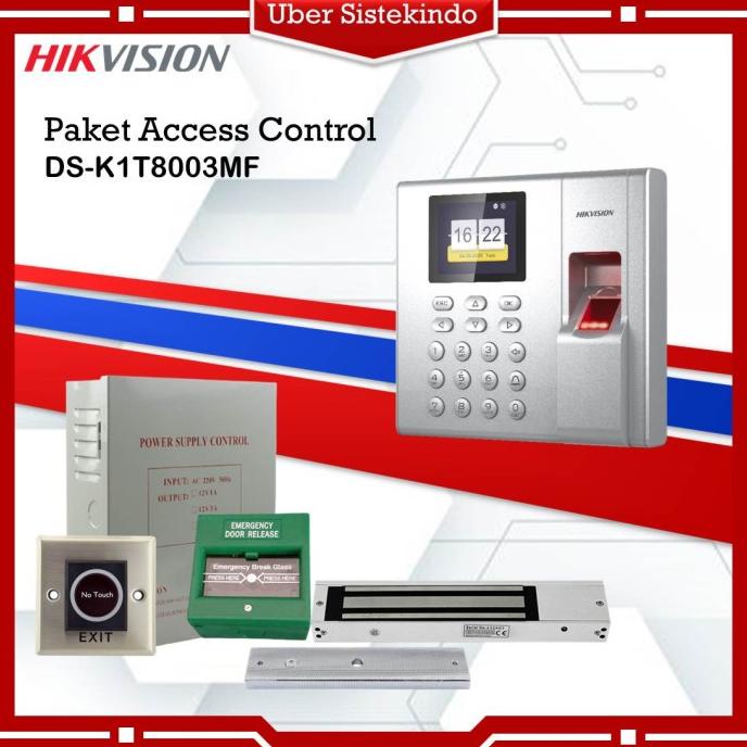 Jual Paket Access Control Hikvision DS-K1T8003MF Fingerprint Access ... Jual Paket Access Control Hikvision DS-K1T8003MF Fingerprint Access ...