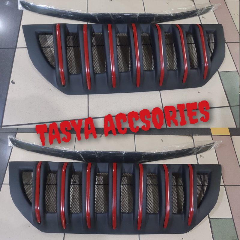 Jual Grill apollo innova barong 2014 2015 lis merah | Shopee Indonesia