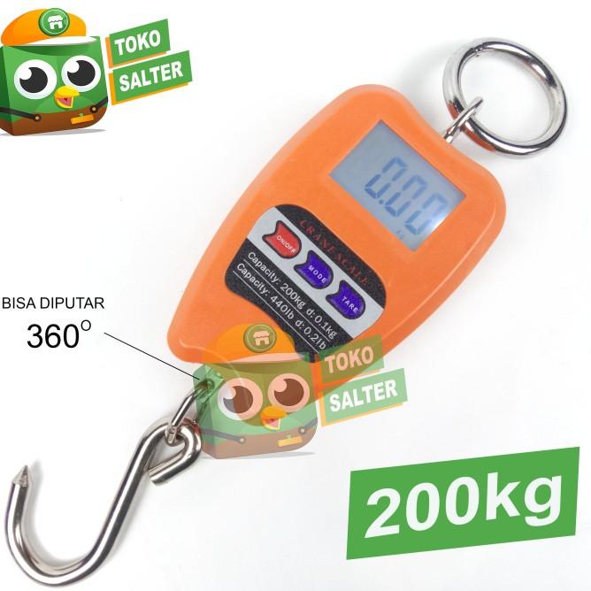 Jual Timbangan Gantung Digital Hanging Scale 200Kg | Shopee Indonesia